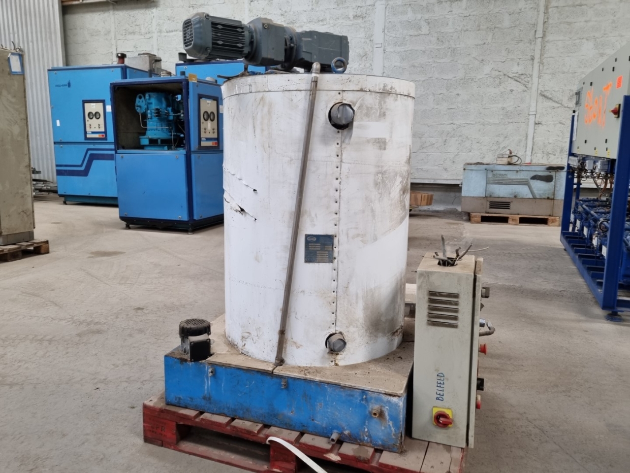Used Geneglace F200 ice flake machine Freon - HOS BV